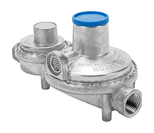 Camco 59323 Horizontal Two Stage Propane Regulator
