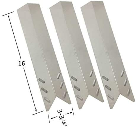 bbqGrillParts BBQ Replacement Kit for BH12-101-001-02, GBC1273W, GBC1273SP Gas Models Includes 3 Burners & 3 Heat Plates