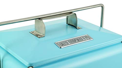 Permasteel PS-205-14QT Turq-AM 14 Quart Portable Picnic Cooler, Turquoise