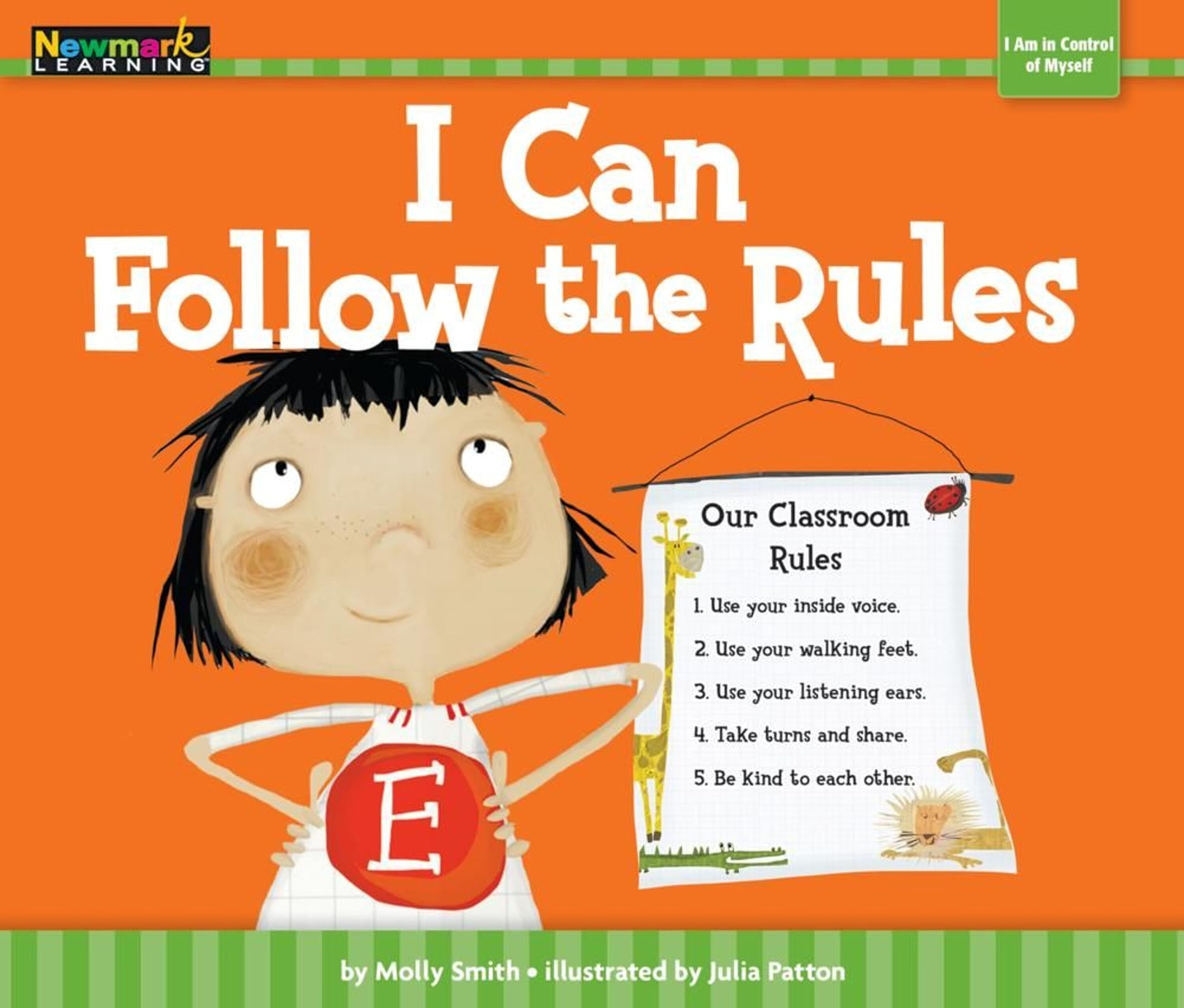 Newmark Learning Myself Theme: I Am in Control of Myself Single Copy Set (1 Each of 6 Books)