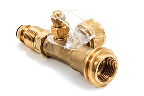 Camco 59125 Propane Brass Tee with 5' Hose