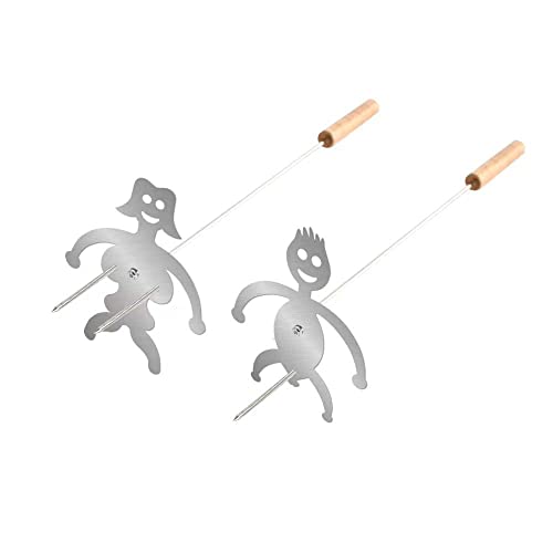 Hot Dog and Marshmallow Roasters-Bonfire Grill Stick for Campfire, Bonfire and Grill