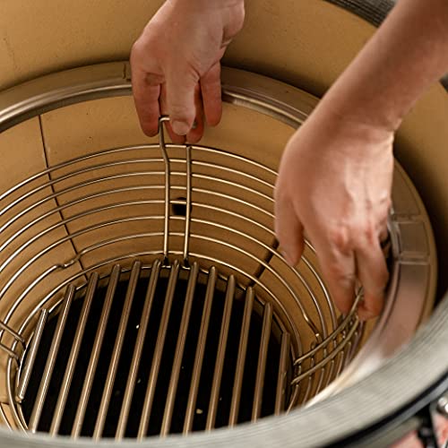 Kamado Joe BJ-MCC24 Charcoal Basket Grill Accessory for Big Joe, Stainless Steel