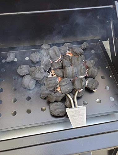 Duke Grills Omaha Electric Charcoal Starter for Grill - 120V - Fast, Safe, Pollution Free Charcoal Starter - Ignites in Minutes - Campfire/BBQ Grill Cooking - Easy Fire Starter (1)