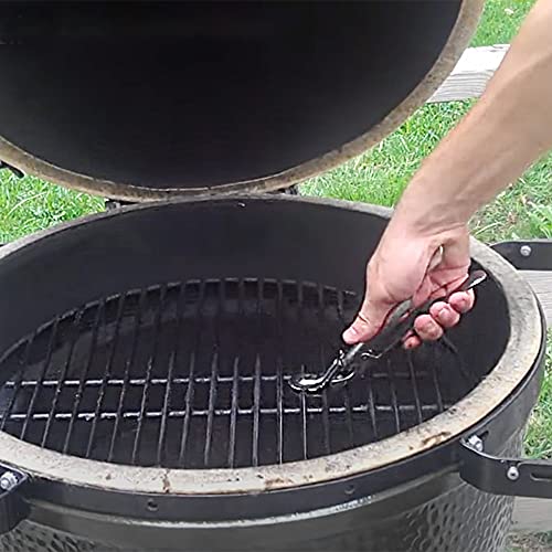 OLAMO Grid Gripper, Grill Gripper, BBQ Universal Grate Lifter, Grill Grid Lifter, Hot Plate Tongs, Cooking Gripper, BBQ Accessories, Grill Accessories, Grill Gripper