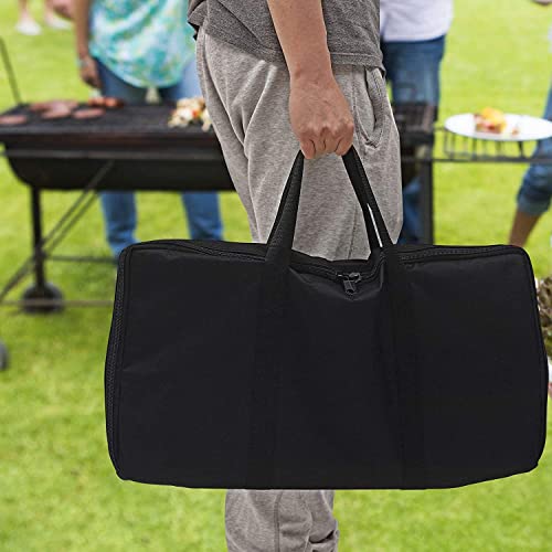 MixRBBQ 14 x 32 inch Heavy Duty Steel Griddle with Carrying Bag for Camp Chef Stove Grill, Nonstick Flat Top Cooking Griddle, Outdoor BBQ Camping Grills Accessories