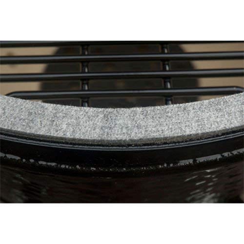 LavaLock 12 GREY High Performance BBQ Gaskets Smoker Seals - Self Stick 1/2 x 1/8 x 15 ft long Hi -Temp