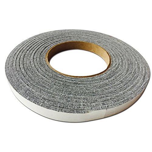 LavaLock 12 GREY High Performance BBQ Gaskets Smoker Seals - Self Stick 1/2 x 1/8 x 15 ft long Hi -Temp