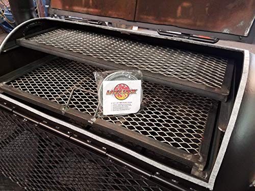 LavaLock 12 GREY High Performance BBQ Gaskets Smoker Seals - Self Stick 1/2 x 1/8 x 15 ft long Hi -Temp