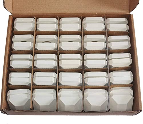 Ceramic Briquettes 2 by 2" Replacement for Select Turbo, Nexgrill Gas Grill Models