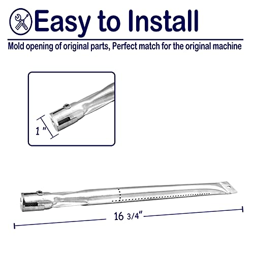 YOUFIRE Gas Burners Tube Stainless Steel BBQ Grill Replacement Parts for Kenmore Series Models and Master Forge 3218LT, 3218LTN, L3218, SH3118B 5 Pack Pipe