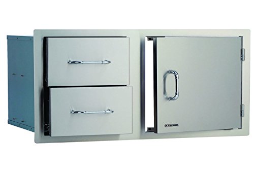 Bull Outdoor Products 55875 38 Inch Door/Drawer Combo, 38", Stainless Steel