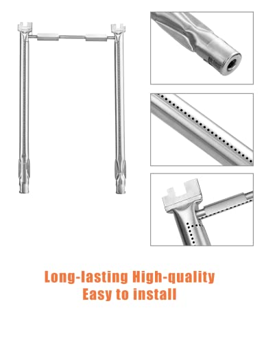 VENUSTEK 7635 Replacement Flavorizer Bars (Front-Mounted Control) Compatible for Weber Spirit I&II 200 Series,Spirit E210,S210,E220, S220 for Weber Flavor Bars,69785 Grill Burner Tubes,7642 Igniter