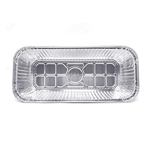 (35 Pack) Drip Pans Compatible with Weber Grills 6498 Smokefire l Summit l Genesis II Heavy Duty Aluminum Foil Liner