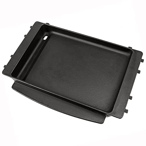 QuliMetal Cast Iron 7658 Grill Griddle for Weber Spirit 200, Spirit 300, Spirit II 200, Spirit II 300, Spirit E210, E310, Genesis Silver/Gold B/C, Genesis 1000-5000, Replace for Weber 7597 Griddle