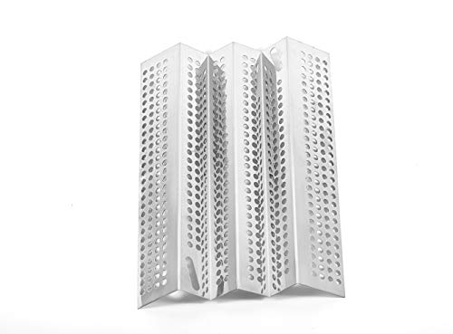 Replace parts 3-Pack Stainless Steel Heat Plate and 3-Pack Stainless Steel Burner,Replacement for American Outdoor Grill Gas Grills 24NB, 24NG, 24NP, 24PC, 36NB, 36PC