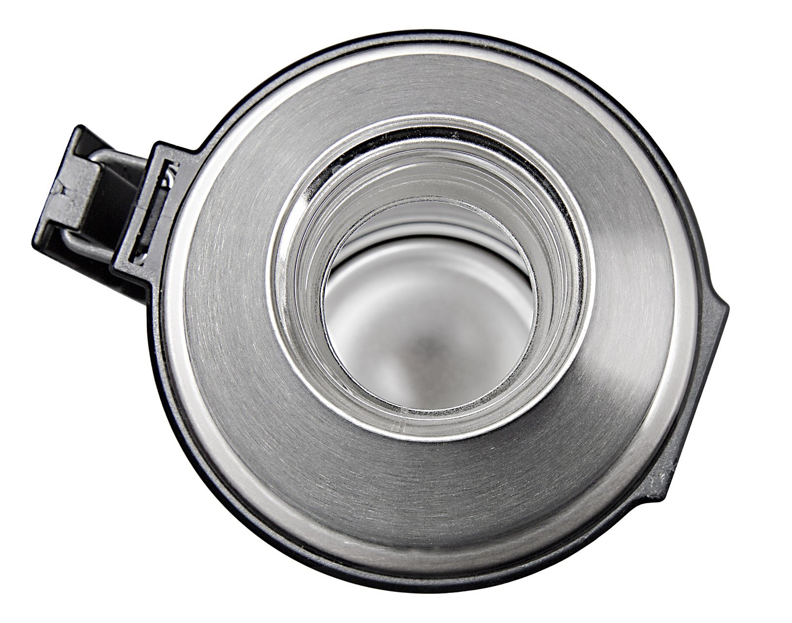 Isosteel Duo VA-9562DQ Vacuum-Insulated Thermos Flask with Quickstop Single-Hand Pouring System and 2 Screw-Off Drinking Cups 1.0 L 18/8 Stainless Steel