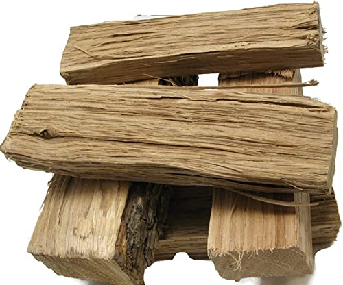 Cattleack Smok'in Tinder Oak Kiln Dried Pizza Oven Wood, 6" Length Mini Splits for Portable Wood Fired Pizza Ovens, Approximately 15 lb, Firewood Kindling, Fire Starter, Fireplace, Campfires, BBQ