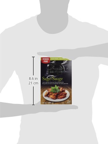 Bradley Smoker BTSG24 Sage & Maple Flavor Banquettes (24 Pack), Brown