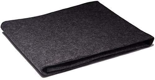 Fasmov 36 x 50 inches Under The Grill Protective Deck and Patio Mat, Under Grill Floor Mats to Protect Deck, BBQ Mat for Under BBQ, Absorbent Oil Pad Protector for Deck & Patio