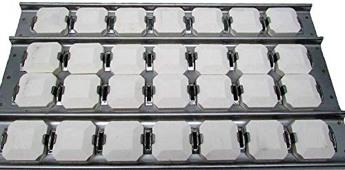 RCK Gas Grill Center Briquette Tray Assembly Briquettes, Tray & Clips Fit's Lynx 19.25" x 10.5" 90190-A