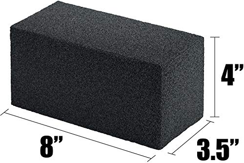 Armonik Grill Cleaning Brick - Bloque de limpieza de Piedra de pómez ecológica sin olor. para limpieza de parrillas, para eliminar el oxido y la grasa.