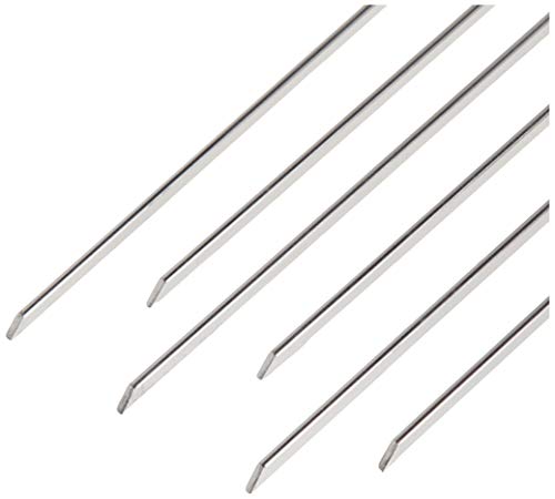 Norpro Stainless Steel 12-Inch Skewers, Set of 6