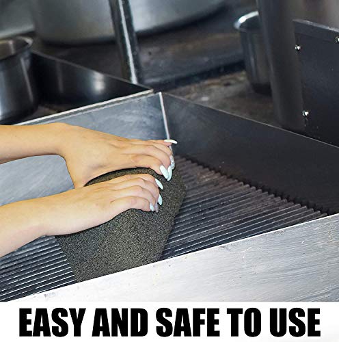 Armonik Grill Cleaning Brick - Bloque de limpieza de Piedra de pómez ecológica sin olor. para limpieza de parrillas, para eliminar el oxido y la grasa.