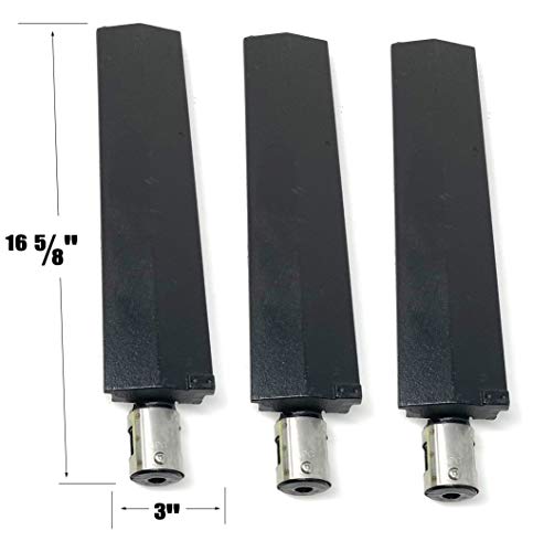 Grill Parts Zone Replacement Cast Iron Burner for BG1793B-A, BG179A, 503225, 98162 (3PK) Gas Models