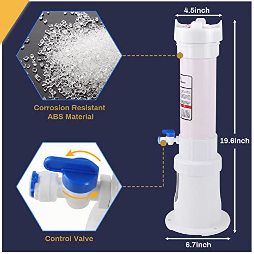 R171016 Pool Automatic Chlorine/Bromine Offline Feeder 300 Chlorinator Compatible with pentair R171016 Rainbow 300 Pool Feeder,2 Additional Control Valve Replacements and Other Accessories