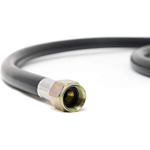 2PCS QCC1 Low Pressure Propane Regulator with 5 ft Hose for Most LP Gas Grill, Heater, Turkey Fryer, Burner, Cooker, Fire Pit etc