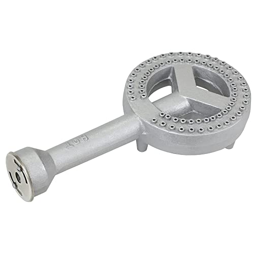 Bayou Classic BG12 6-in Cast Iron Banjo Burner Features 11-in Length 3/8-in Flare Fitting Perfect Burner For Compatible Bayou Classic Cookers