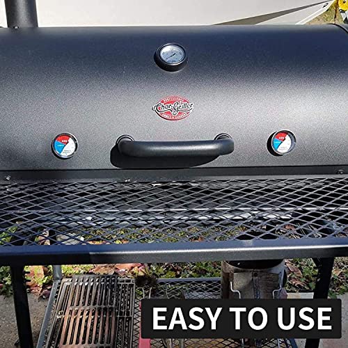 MEASUREMAN 2 Inch Barbecue Thermometer,Grill Thermometer, BBQ Smoker, Smoke Temperature Gauge, Stainless Steel Temp Gauge, 2 Pack