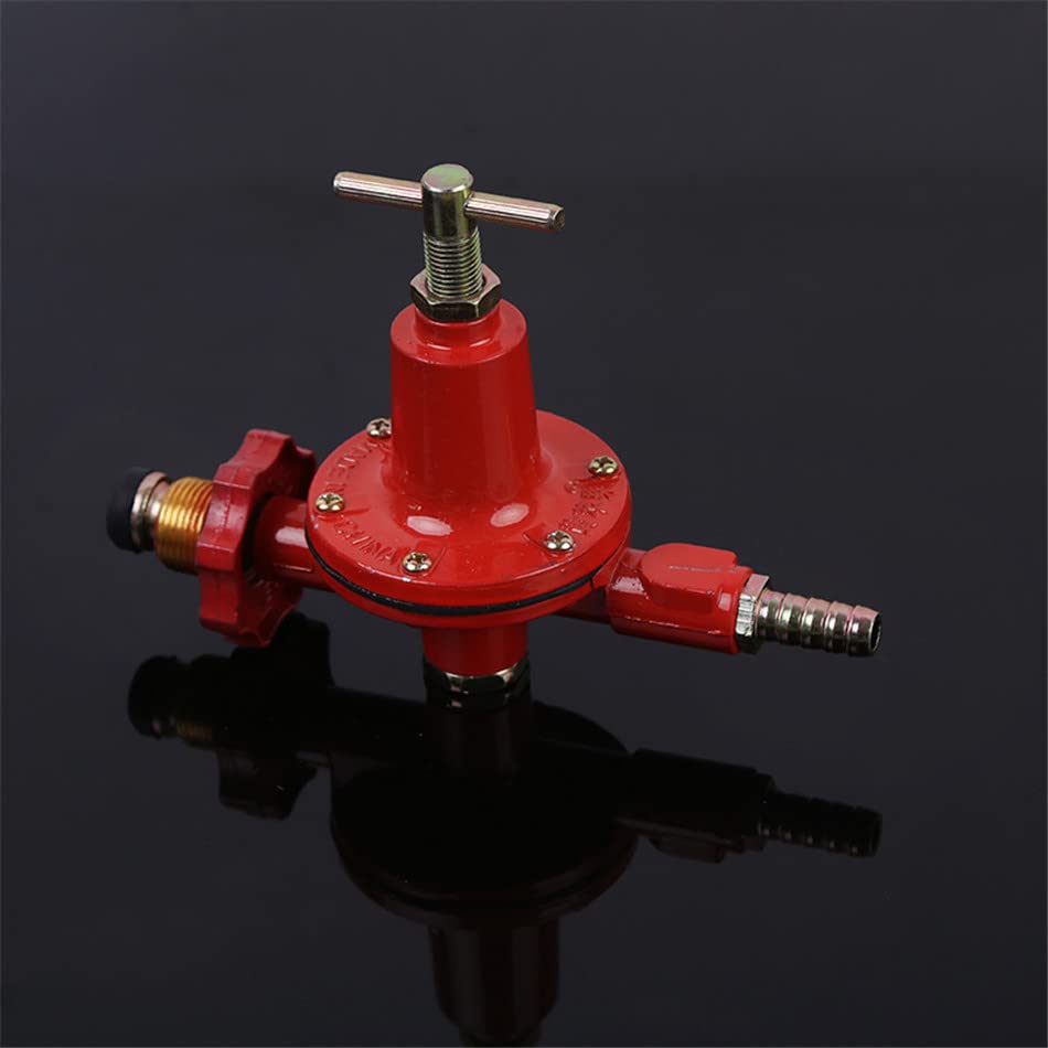 0-30PSI Adjustable High Pressure Propane Regulator for LP Gas Outdoor BBQ Burner Fryer Valve