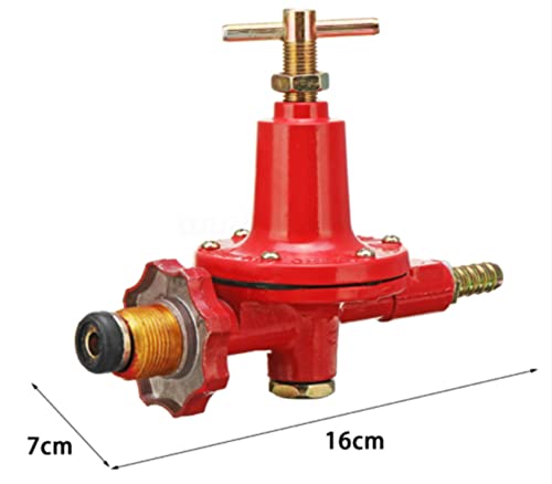 0-30PSI Adjustable High Pressure Propane Regulator for LP Gas Outdoor BBQ Burner Fryer Valve