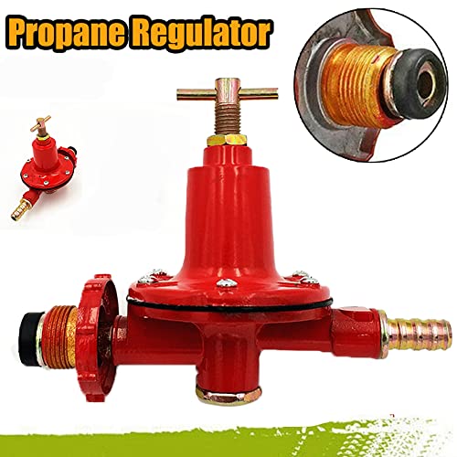 0-30PSI Adjustable High Pressure Propane Regulator for LP Gas Outdoor BBQ Burner Fryer Valve
