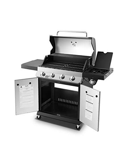 Dyna-Glo DGP483SSN-D Premier 4 Burner Natural Gas Grill, Stainless