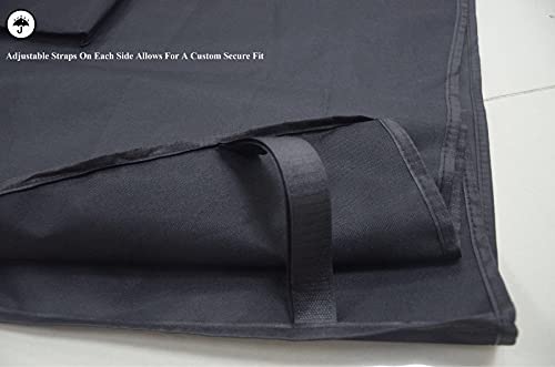 Cooler Cart Cover 420D Oxford Fabric Waterproof Patio Ice Chest Protective Covers with UV Coating