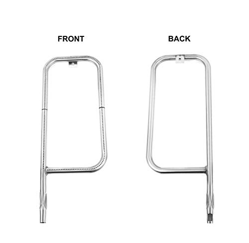 69956 41862 Grill Burner Tube Replacement for Weber Q200 Q220 Q2000 Q2200,and 80462 Ignitor Kit Replacement for Weber Q100 Q200 Gas Grill