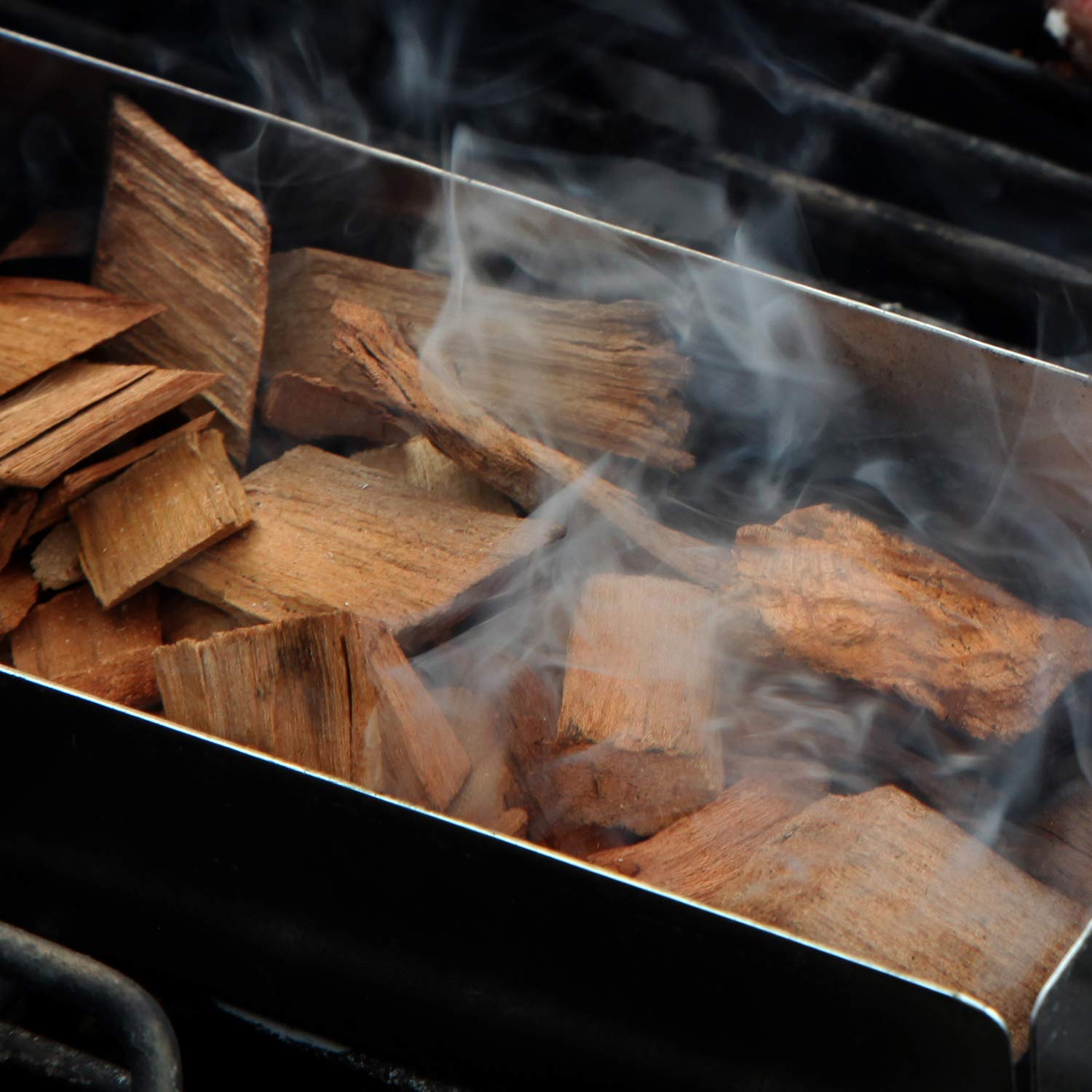 Western Premium BBQ Products Hickory BBQ Smoking Chips, 180 cu in, 6 pack