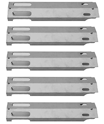 Votenli S9707A (5-Pack) Stainless Steel Heat Plate for Kenmore 141.16313, 141.16313800, 141.16315, 141.16315800, Saturn JH665SB