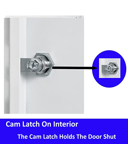 Premier Access Panel 18 x 18 Metal Access Door for Drywall 3000 Series Access Panel for Wall and Ceiling Electrical and Plumbing (Keyed Cylinder Latch)