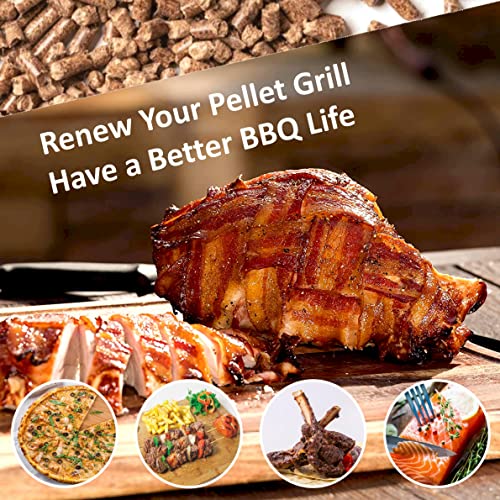 Grill Lid Door Stop Arc Left Side Replacement Parts for Traeger Ironwood 650/885/XL Wood Pellet Grill