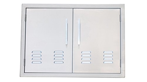 Sunstone BA-VDD30 Beveled Frame Vented Double Access Door, 30"