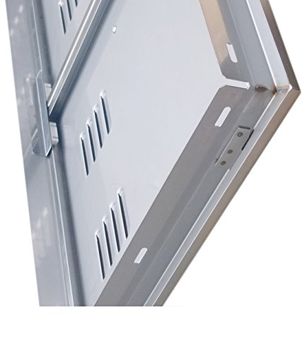 Sunstone BA-VDD30 Beveled Frame Vented Double Access Door, 30"