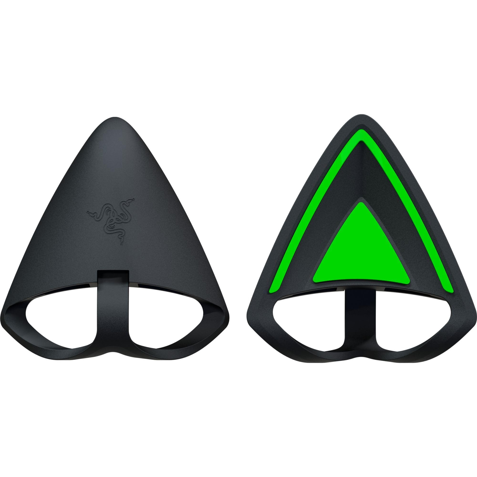 Razer Kitty Ears V2: Clip-on Kitty Ears for Headsets, Gaming Headphones - Universal Fit - Versatile, Adjustable Straps - Lightweight Sillicone - Durable & Comfortable - Classic Black