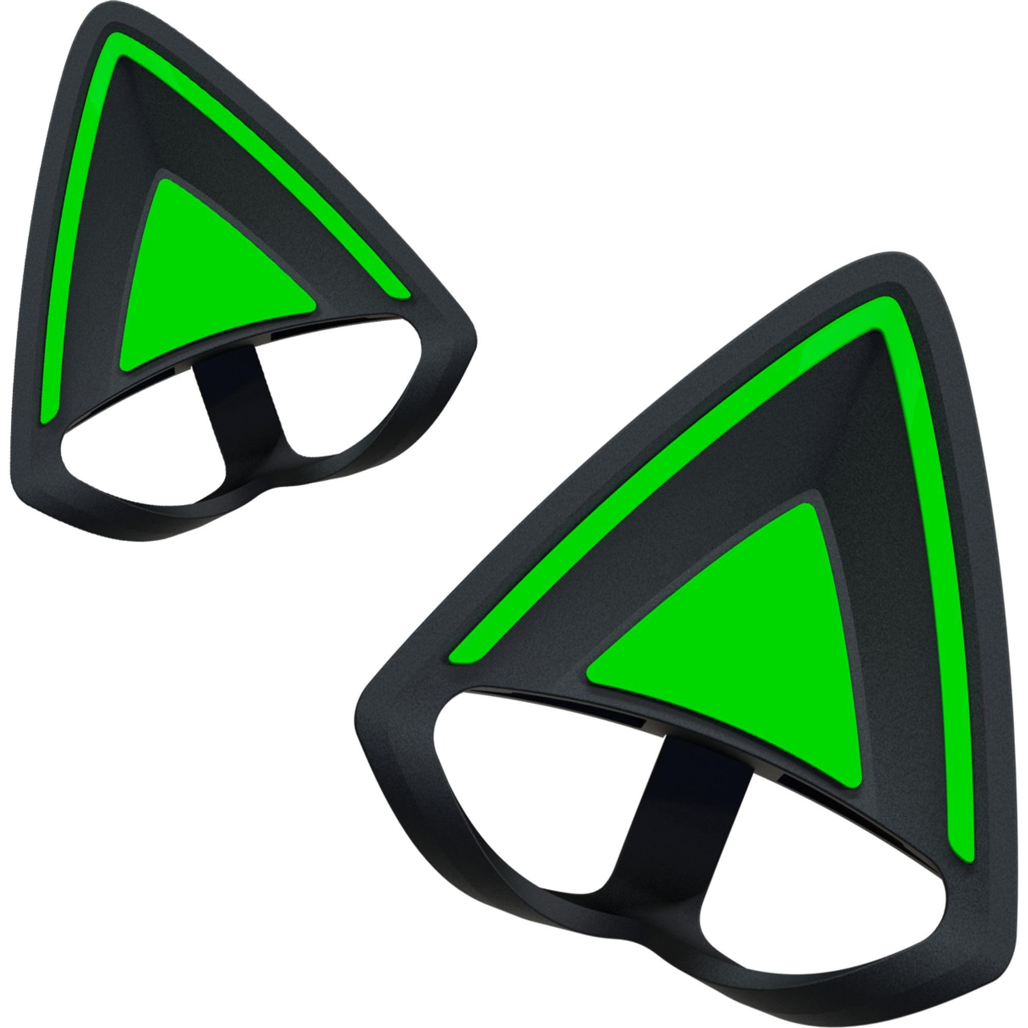 Razer Kitty Ears V2: Clip-on Kitty Ears for Headsets, Gaming Headphones - Universal Fit - Versatile, Adjustable Straps - Lightweight Sillicone - Durable & Comfortable - Classic Black