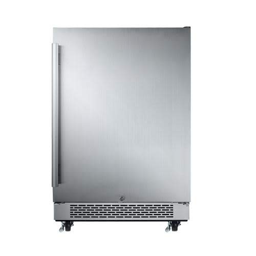 Avallon 5.5 Cu Ft 24" Outdoor Built-In Refrigerator - Right Hinge