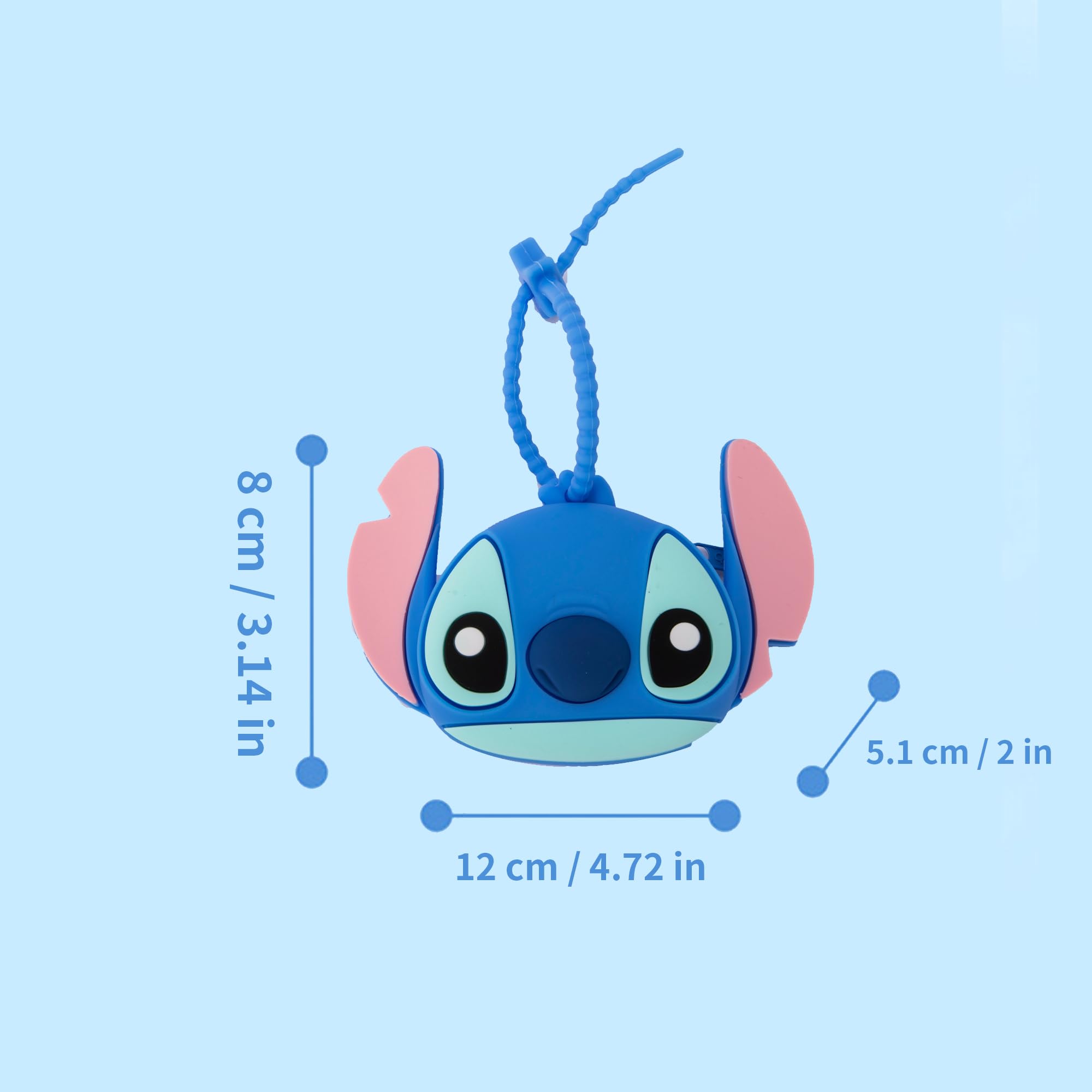 Cute Coin Purse Small Wallet for Women Silicone Coin Pouch Zipper Coin Change Purse, Coin Pouch for Backpack Decoration