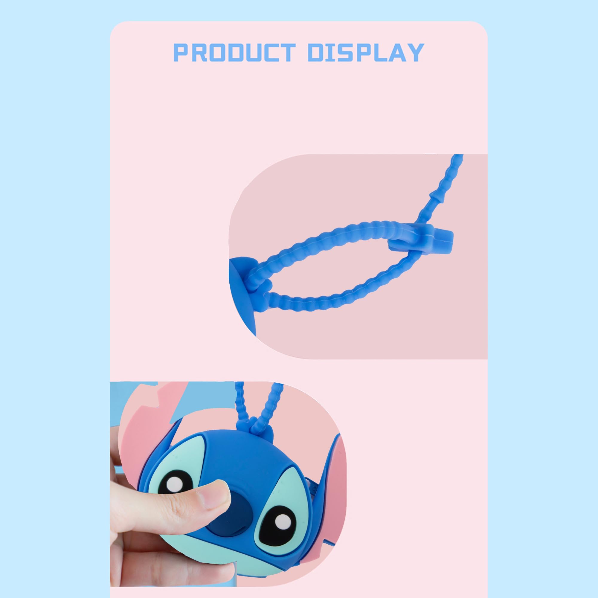 Cute Coin Purse Small Wallet for Women Silicone Coin Pouch Zipper Coin Change Purse, Coin Pouch for Backpack Decoration